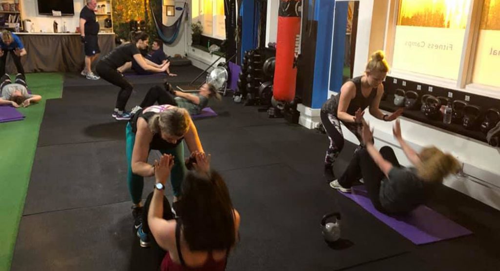 Indoor Fit Camp - Ocean Fit - Train in small team environments