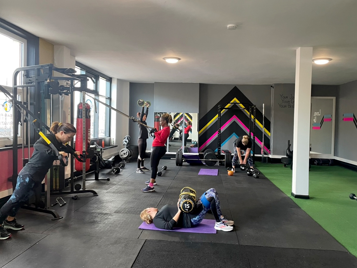 Indoor Fit Camp Ocean Fit Train In Small Team Environments